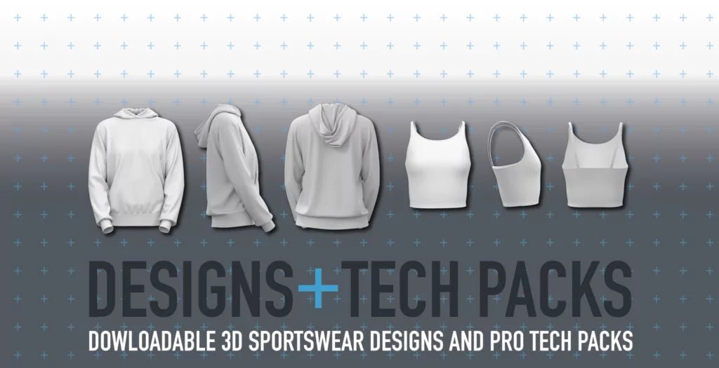 Easy to Download the Best Sportswear Designs and Tech Packs – Blue ...